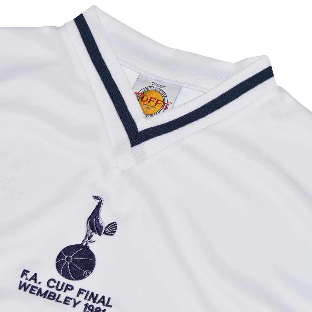 Tottenham Hotspur Retro Voetbalshirt FA Cup Finale 1981 | Sportus.nl