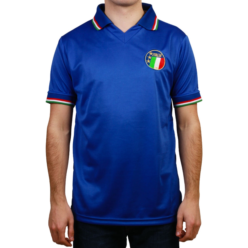 Italie retro voetbalshirt WK 1990 | Sportus.nl