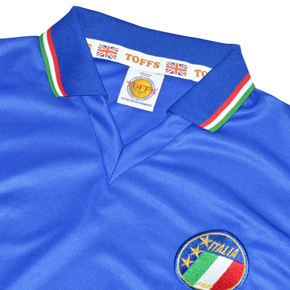 Italie retro voetbalshirt WK 1990 | Sportus.nl