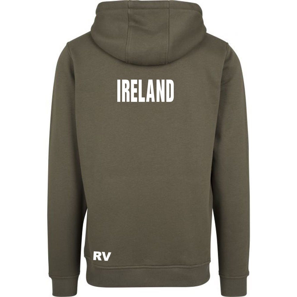 Rugby Vintage - Ierland Hooded Sweater - Groen | Sportus.nl