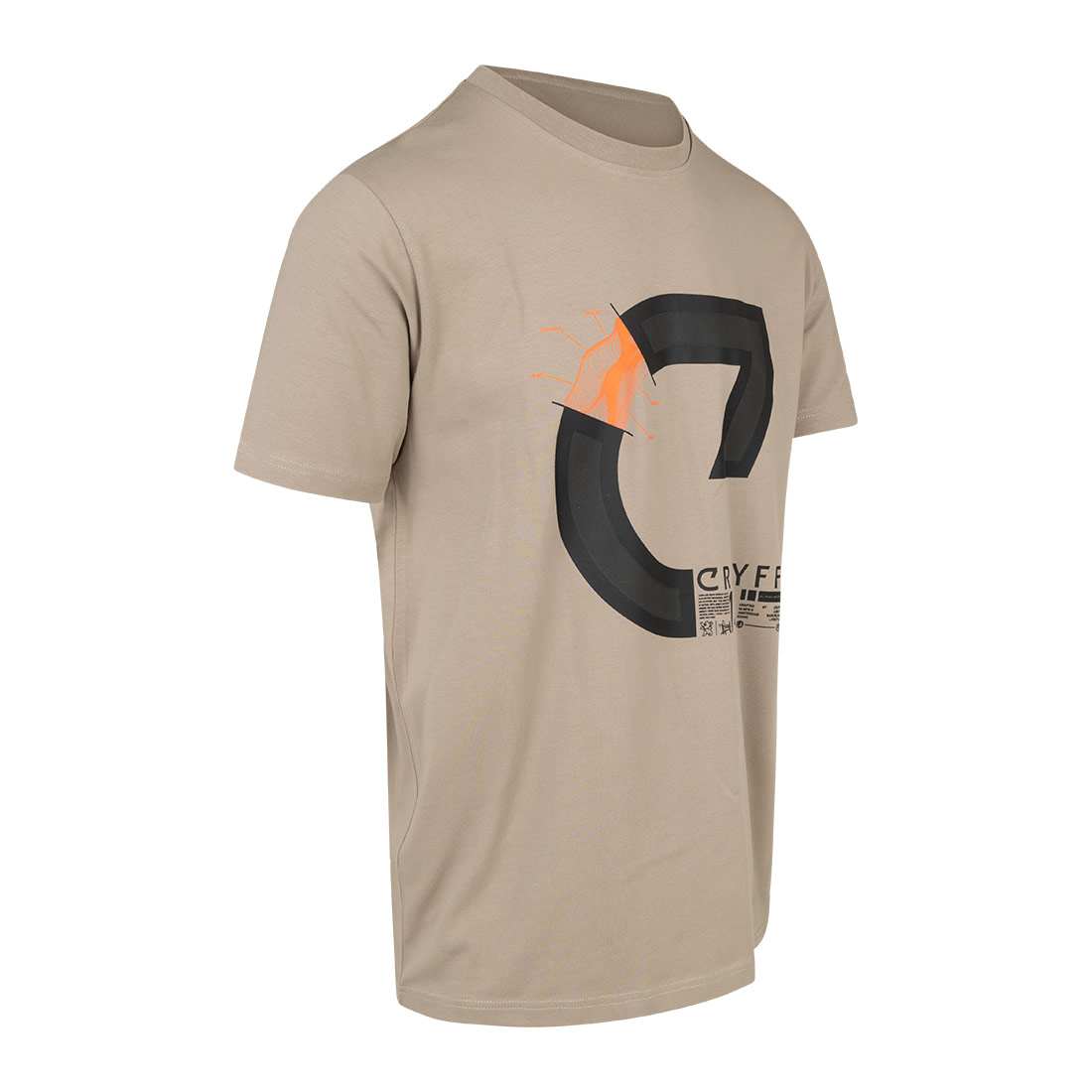Cruyff - Alan T-Shirt - Sand | Sportus.nl