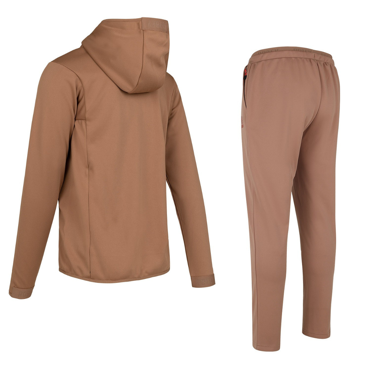 Robey - Off Pitch Full-Zip Scuba Track Suit - Brown | Sportus.nl