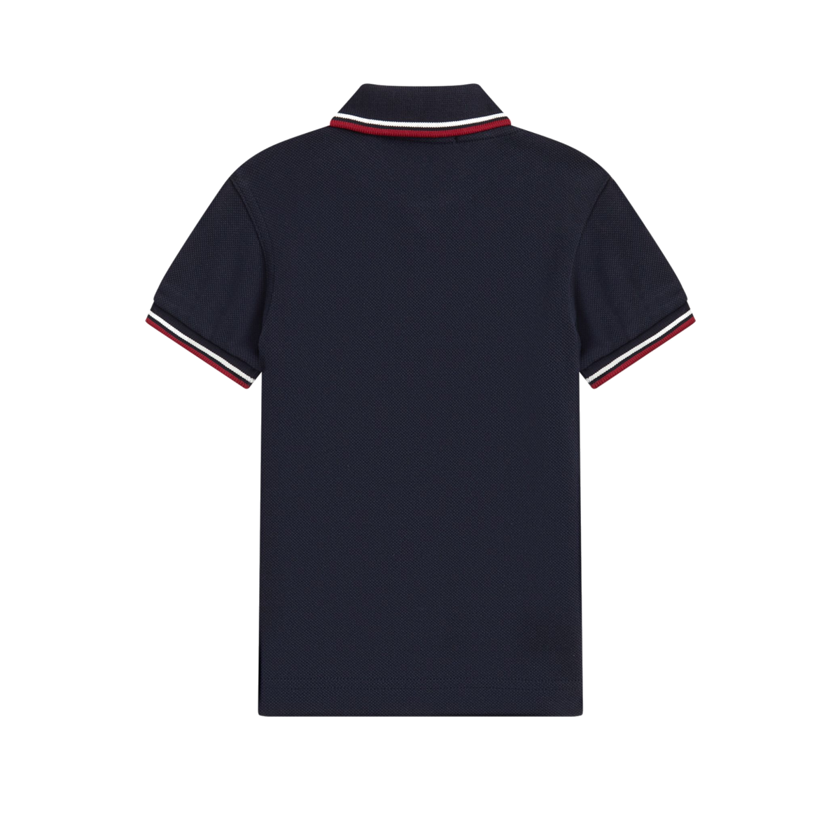 Fred Perry - My First Fred Perry Shirt - Navy/ Snow White/ Burnt Red ...