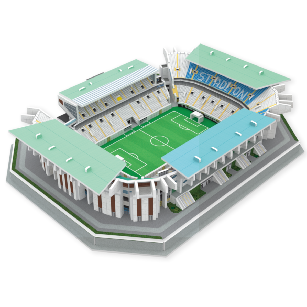 Club Brugge Jan Breydel Stadion - 3D Puzzel | Sportus.nl