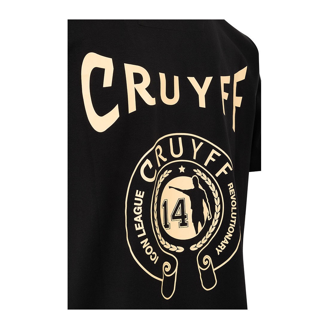 Cruyff - League Logo T-Shirt - Zwart | Sportus.nl