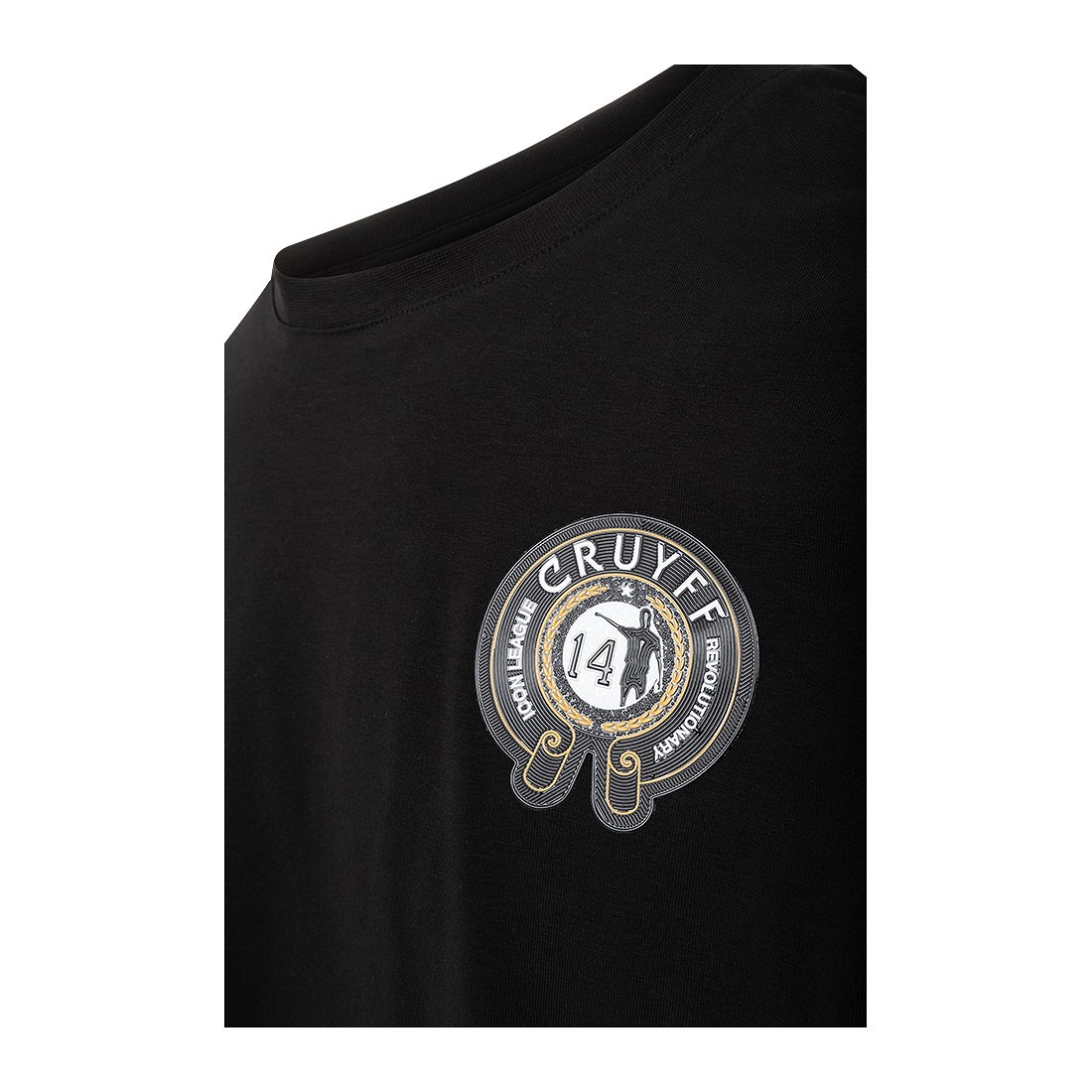 Cruyff - League Logo T-Shirt - Zwart | Sportus.nl