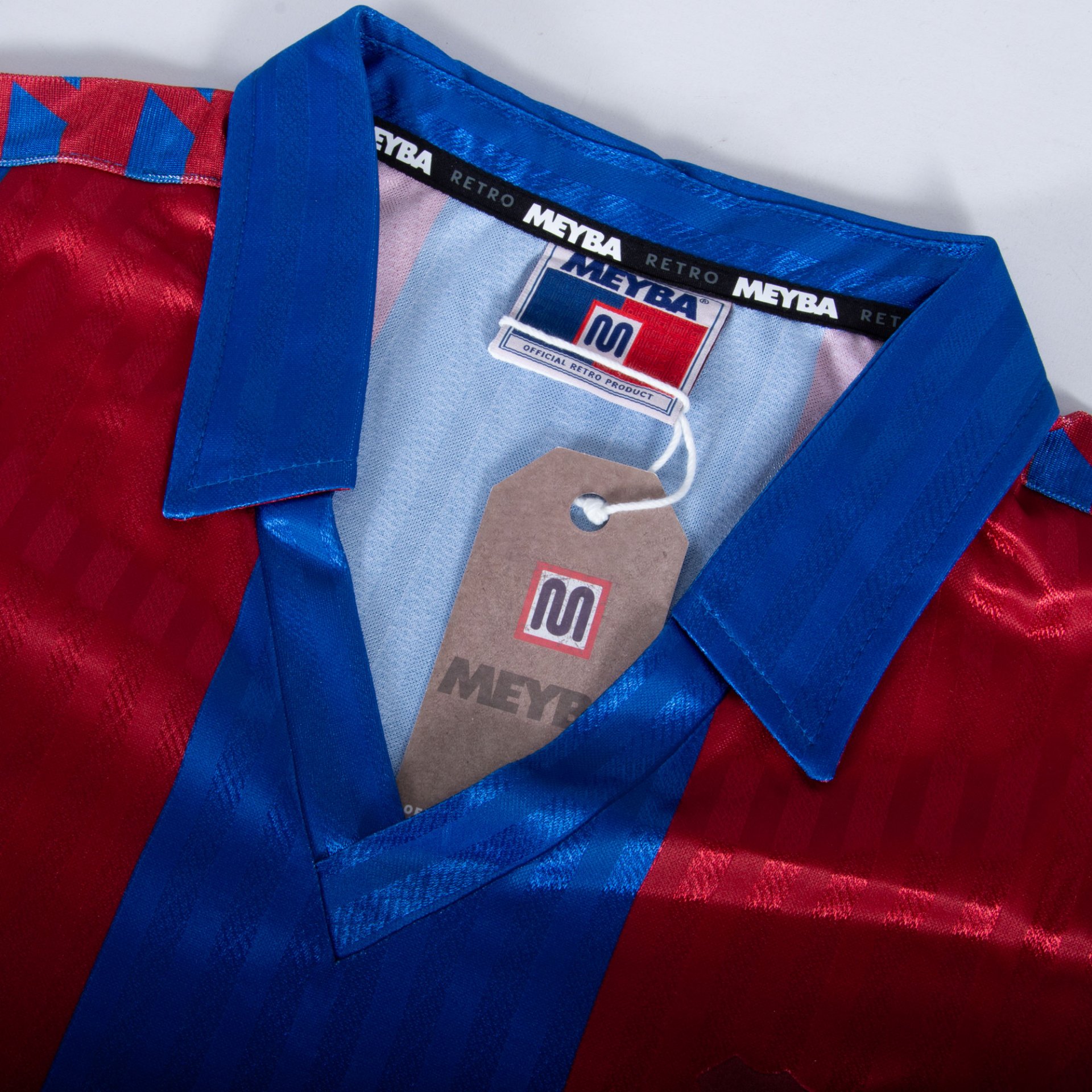 Meyba - Barcelona Retro Voetbalshirt 1989-1992 | Sportus.nl