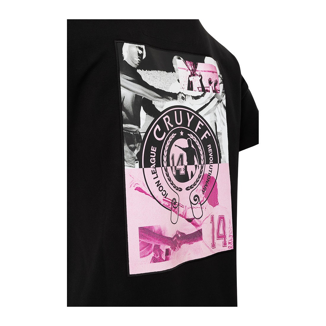 Cruyff - Vision T-Shirt - Zwart | Sportus.nl