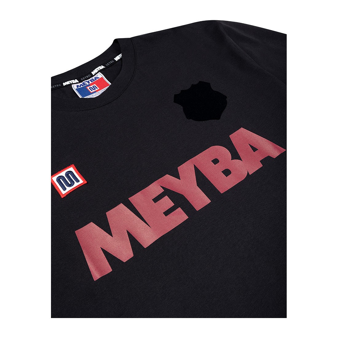Meyba - Barcelona Retro Training T-Shirt - Zwart | Sportus.nl